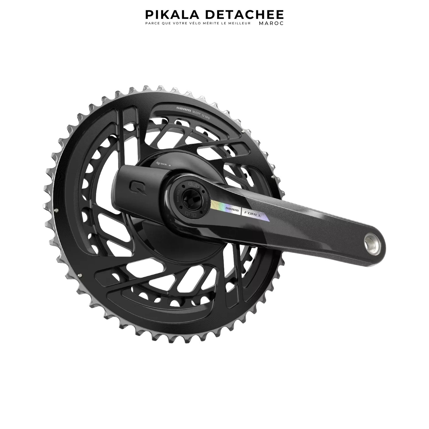 SRAM Force AXS D2 DUB Pédalier Capteur de Puissance 172,5 mm – 50/37D ...